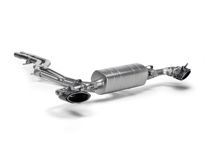 Akrapovic 2025 Audi RSQ8 Evolution Race Line Exhaust System Titanium ...